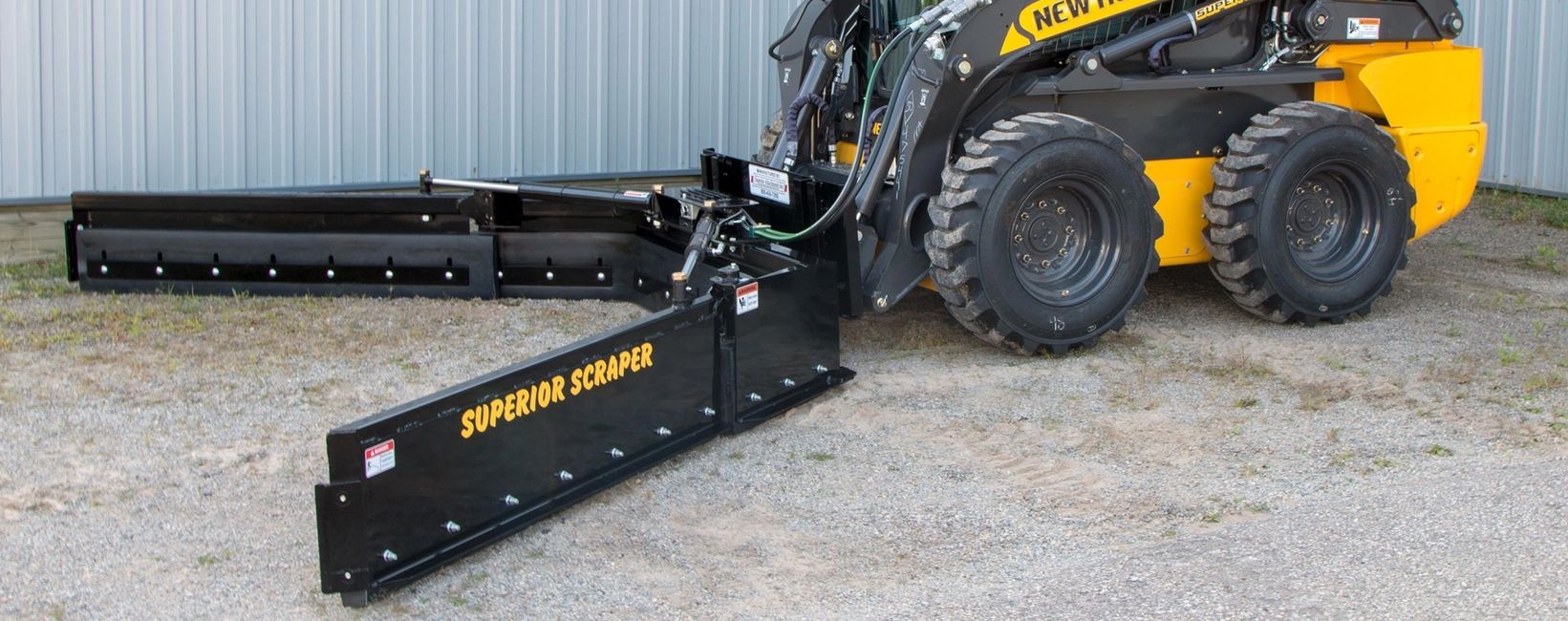 Superior Attachments Inc. - Manure Scraper, Adjustable Scrpaper ...