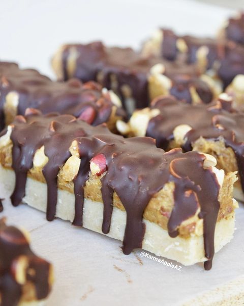 Raw Snickers Bars