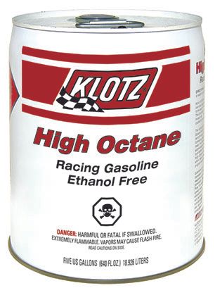 118 HIGHER OCTANE LEADED RACING GASOLINE