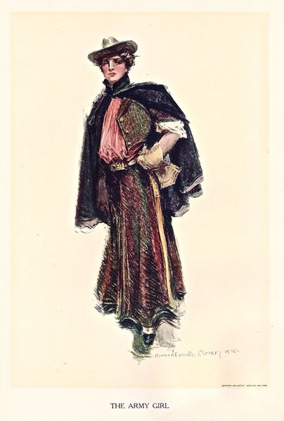 1906 Illustrations Of The Christy Girl Group 3 Uncanny Artist