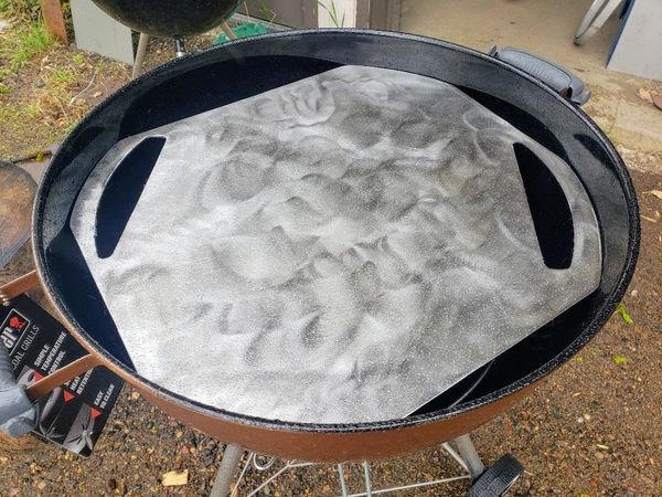 Kettle Grill Plate-Heat Deflector Plate