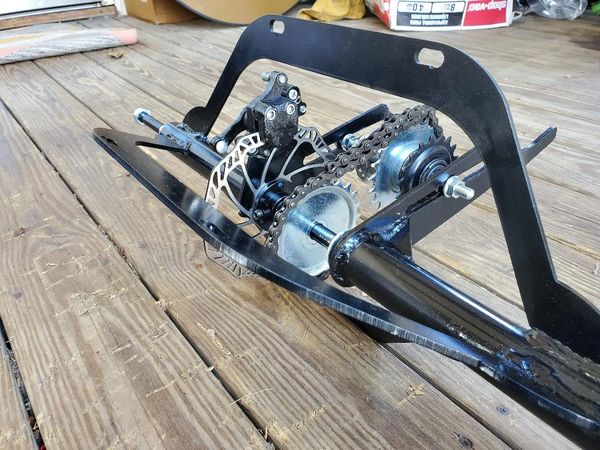 3 Wheel Bike-Trike Conversion Axle Housing Units.