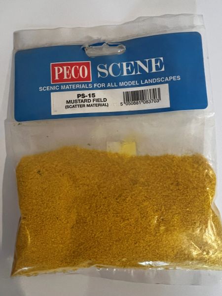 ps-15 Mustard Feild Yellow Scatter From Peco | HLT Miniatures
