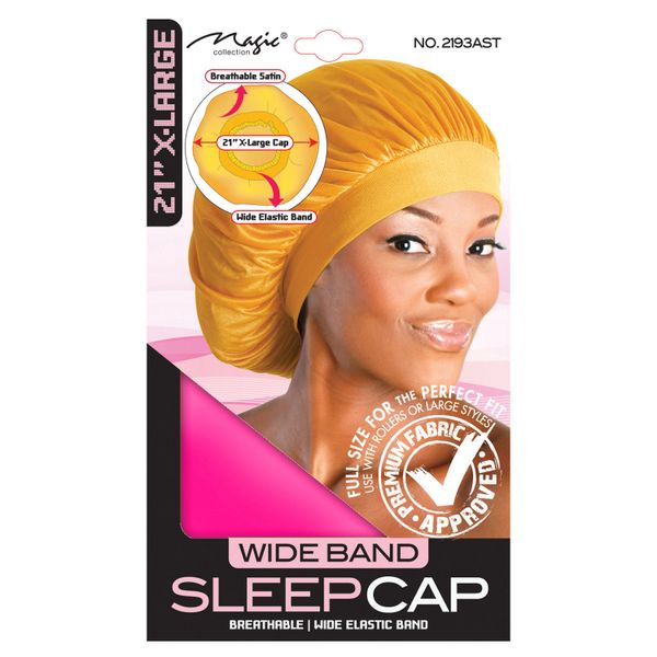 Wide Band Sleep Cap (X-Large)