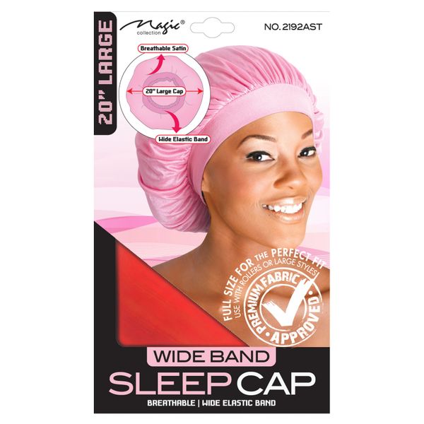 Wide Band Sleep Cap (Large)