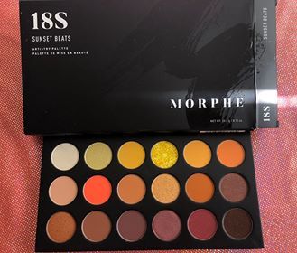 Morphe 18S sunset paleta de sombras