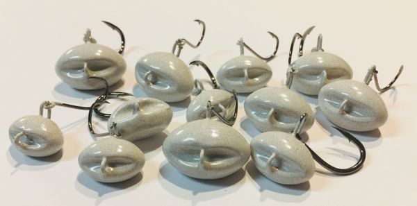 Sheepshead Jig Sand Flea (3 pack) | Bird of Prey Fishing Tackle