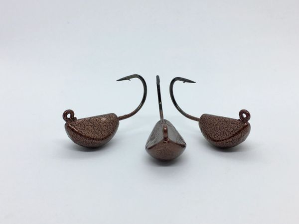 Knocker Jigs: Copper (3 Pack) | Bird of Prey Fishing Tackle