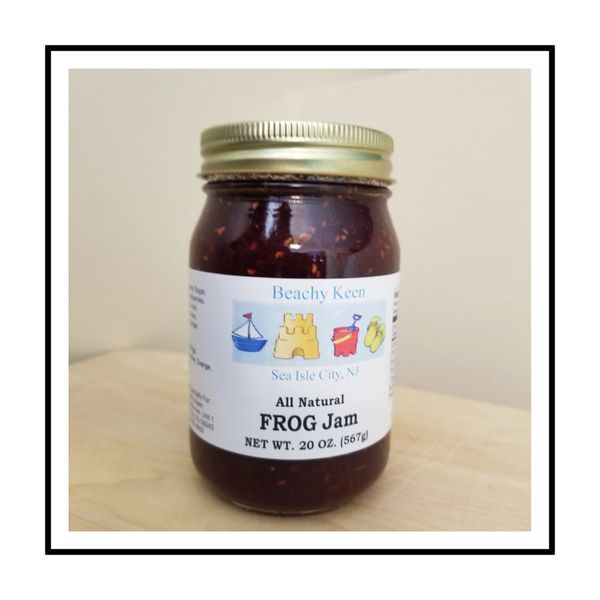 Jam Frog - All Natural Fig Raspberry Orange & Ginger