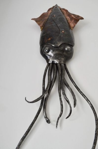 Squid Sculpture