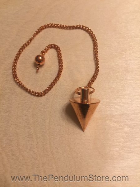 The Copper Pointed Cone Pendulum (Beginners Collection)