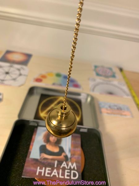 Radionic Pendulum Kits With Three Dowsing Pendulum Charts