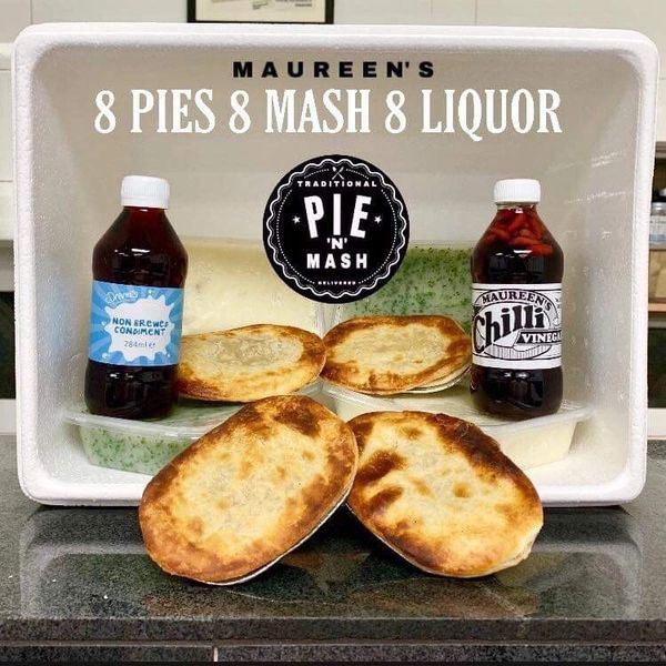 8 Pies, 8 Mash, 8 Liquor