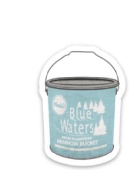 Minnow Bucket Decal Sticker