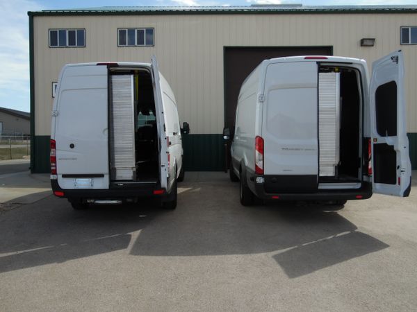 Aluminum Commercial Van Ramps