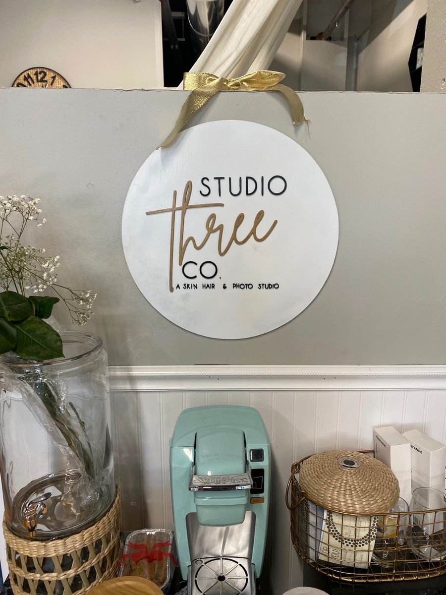 Custom wood sign with wood pop out letters