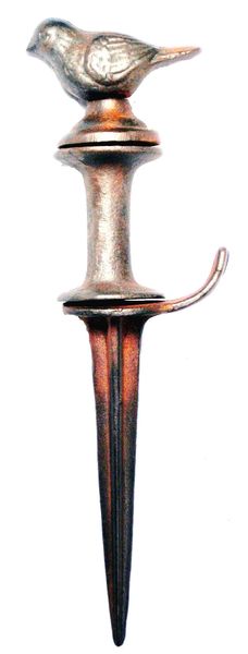 Set of 4/Cast Iron Hose Guide, Bird