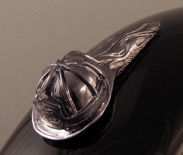 Fireman Helmet Chrome