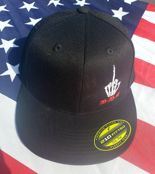 MIDDLE FINGER HAT - BLK