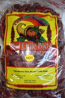 2LB RED CHILE PODS