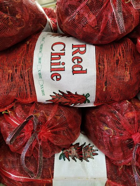 5LB SUN DRIED RED CHILE PODS (2024 Crop)