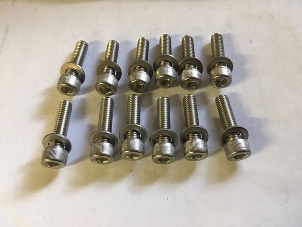 LS Stainless Steel Socket Head Header Bolt Kit