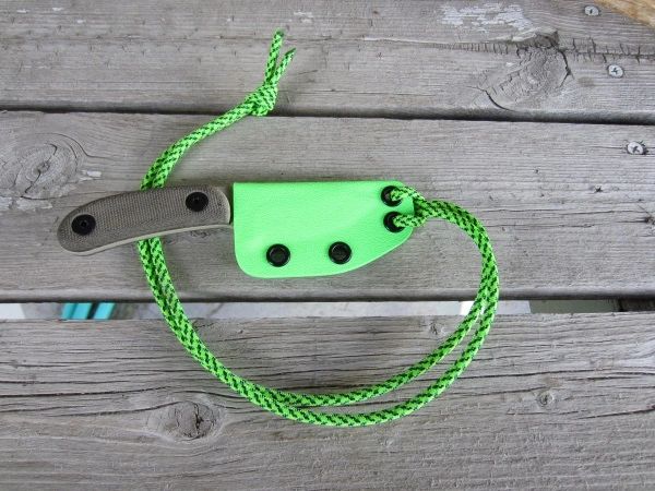 Neck Knife Sheaths with Belt Attachment