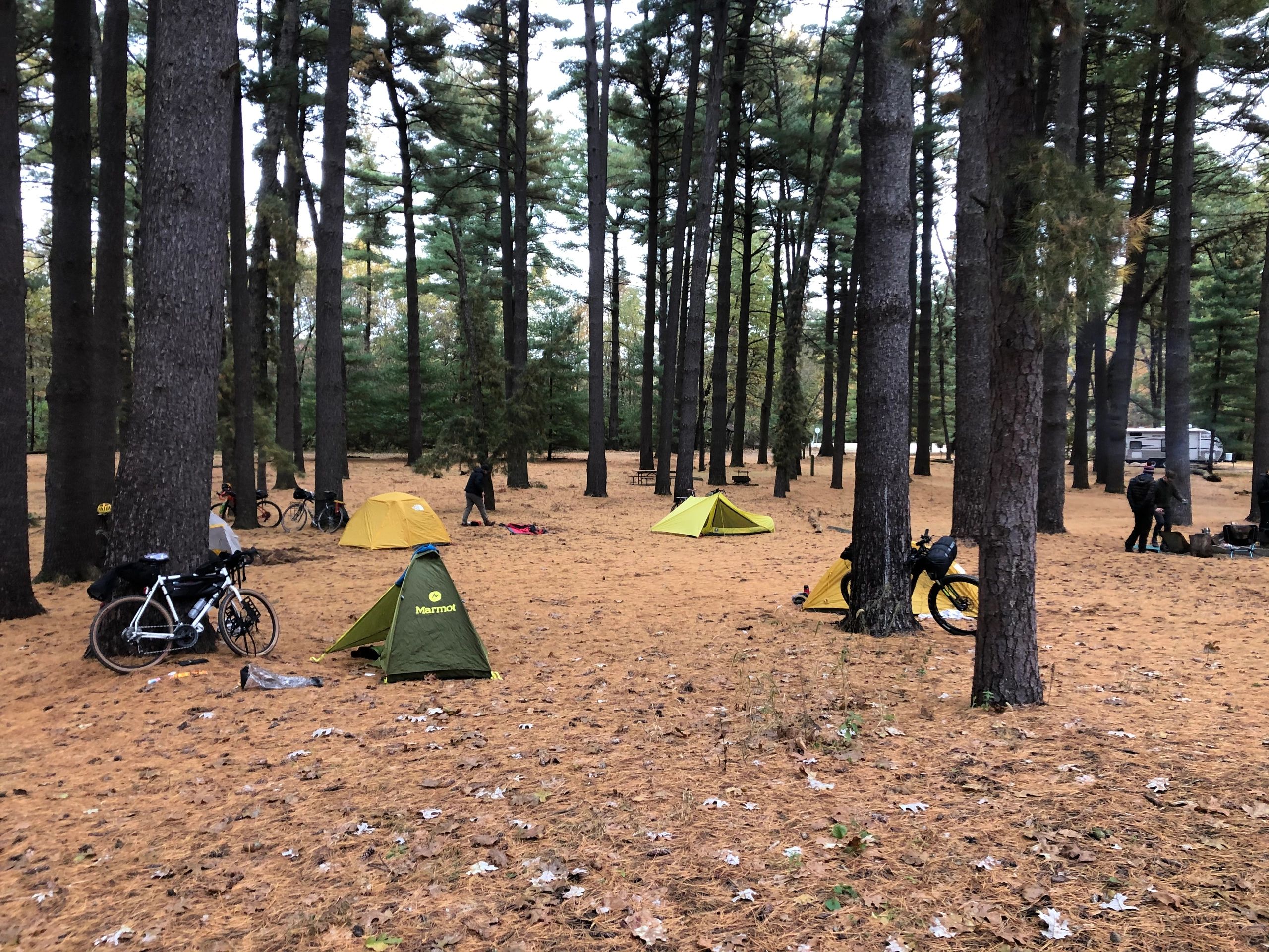 Sandridge State Forest Bikepacking