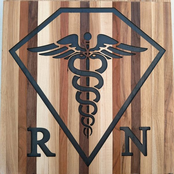 Registered Nurse RN Plaque