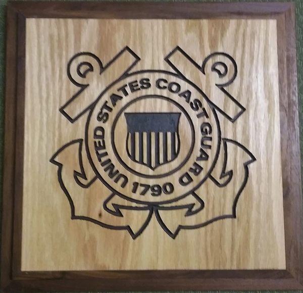 US Coast Guard Plaque
