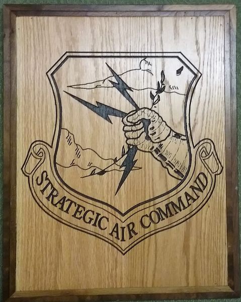 Strategic Air Command Plaque