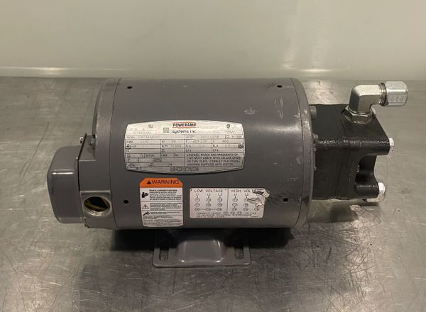 Poweramp 3411-0019 Motor 3Ph 2HP 3450 RPM 208-230/460V NEW! FREE ...