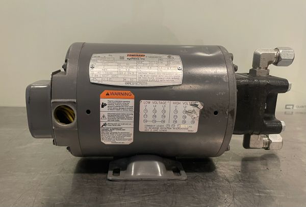 Poweramp 3411-0019 Motor 3Ph 2HP 3450 RPM 208-230/460V NEW! FREE ...