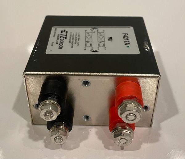 TE Connectivity F4217A Corcom Power Line Filter NEW! FREE SHIPPING ...