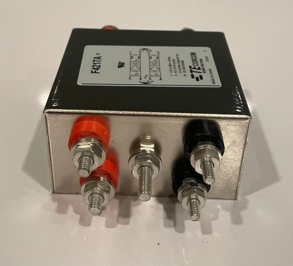 TE Connectivity F4217A Corcom Power Line Filter NEW! FREE SHIPPING ...