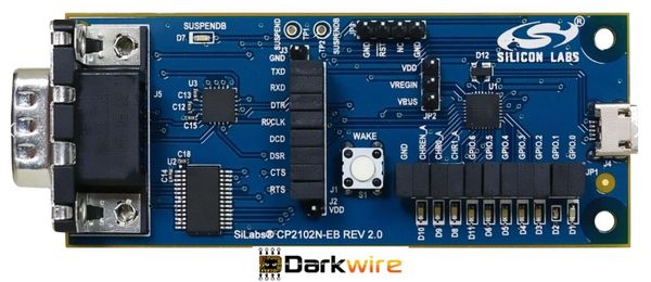 Silicon Labs Cp2102n Usbxpress Bridge Development Kit Cp2102n Ek Usb To Uart 