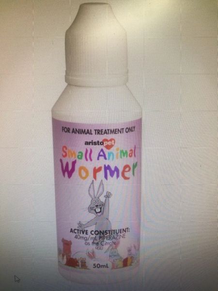 SMALL ANIMAL WORMER