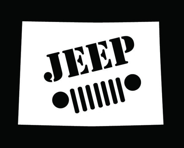 Colorado Jeep sticker 2 pack