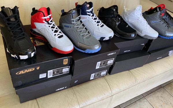 And1 men basketball shoes