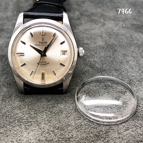 Dome Crystal for Tudor Small Rose Prince Oysterdate Tudor 7966 7967