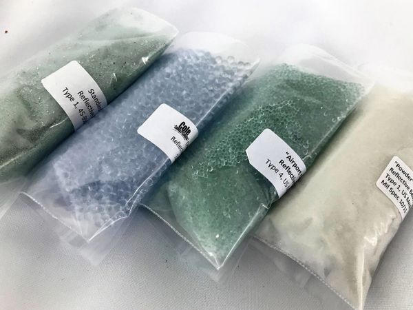 Reflective Glass Beads Type 1 Sample Packs