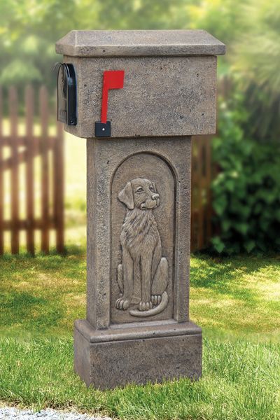 54" Mailbox Outdoor Garden Statues (6 Options)