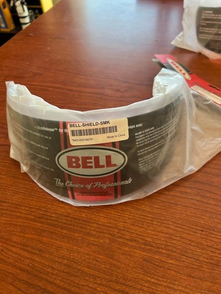 BELL SMOKED VISOR, BELL-SHIELD-SMK