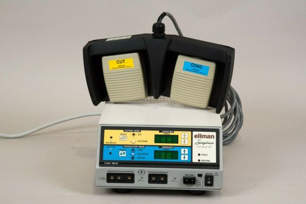 Ellman Surgitron 4.0 Dual RF 120 IEC P/N 2480234 with Pedal - Simon ...