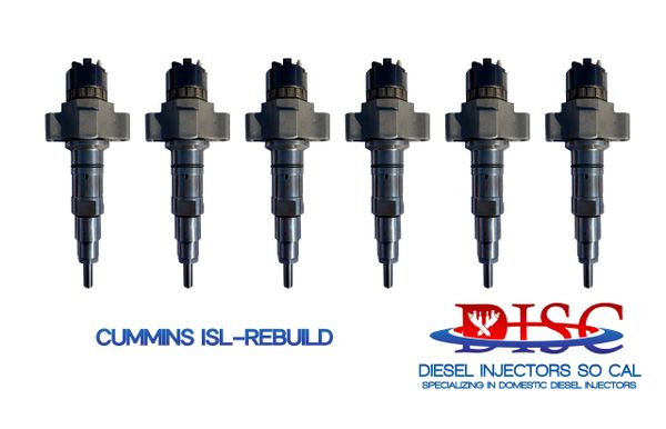 2872765 Cummins ISL Fuel Injector - Set of Six (6) Rebuild Service