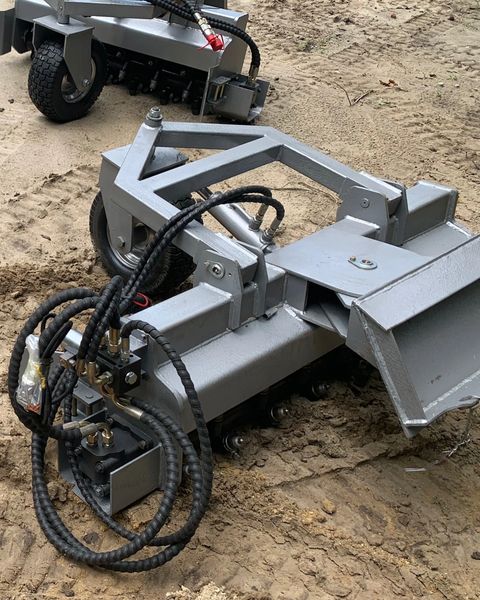 Laser Automated Level Control Power Rake (Stay-on-Grade)