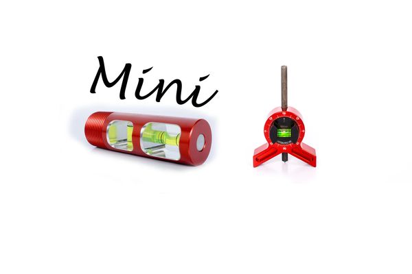 MINI 2 PIECE COMBO; Spotter Level MINI and Centering Head