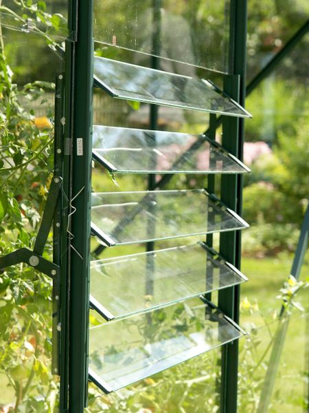 5 blade Louvre window (incl. toughened glass blades)