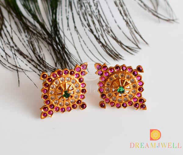 BEAUTIFUL MATT FINISH KEMP-GREEN NAAM-CHAKRA-SHANKU MANGALSUTRA SET ...