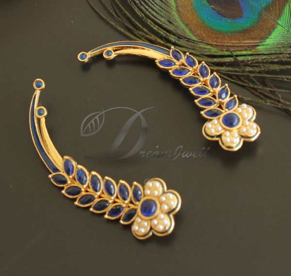 BEAUTIFUL BLUE DESIGNER BLUETOOTH EARRINGS DJ24222 | Temple, Matt ...
